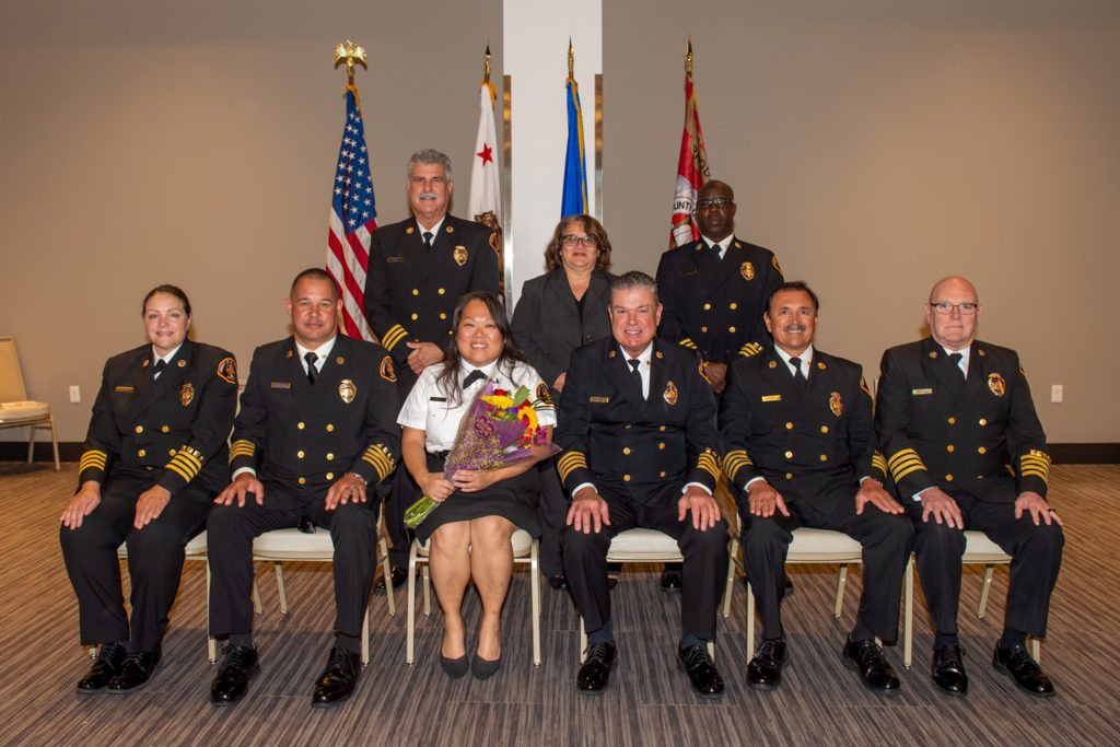 Congrats to the newly promoted LACoFD Team Members! - Fire Department