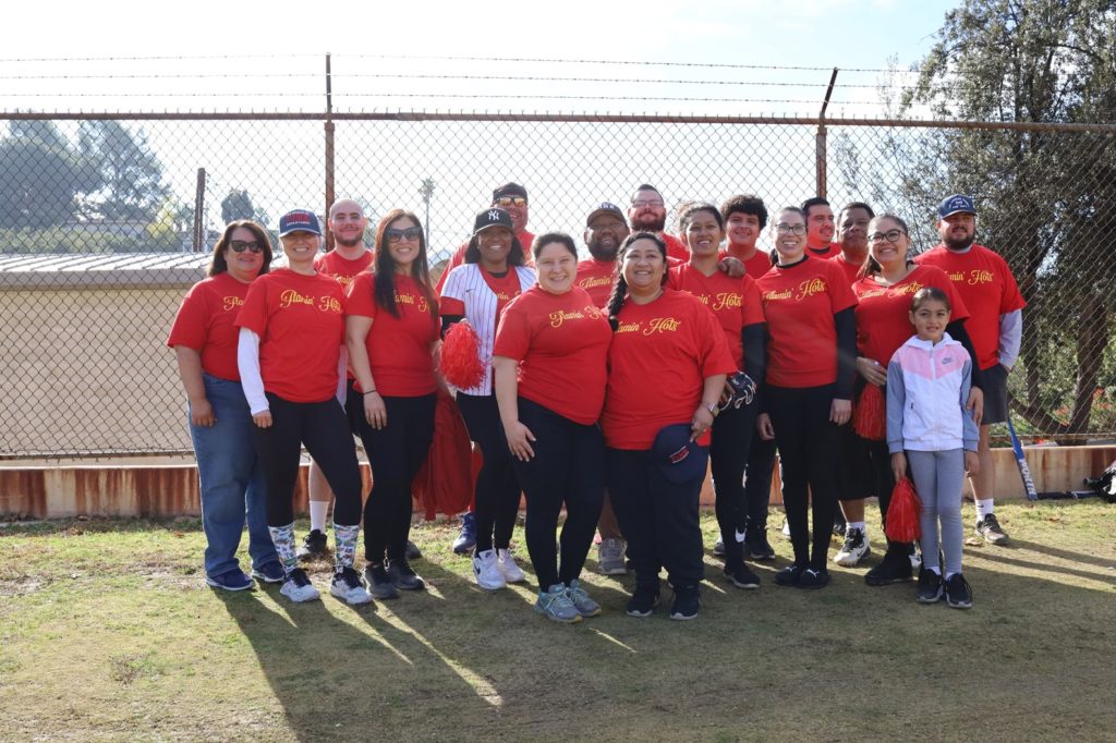 Department Team Members Play in Charitable Softball Game - Fire Department