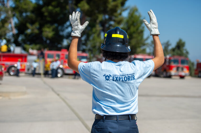 LACoFD Fire Explorer Orientation Weekend! - Fire Department